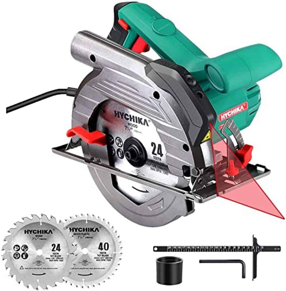 HYCHIKA Circular Saw 1500W Electric Saw Speed 4700RPM | See Deals