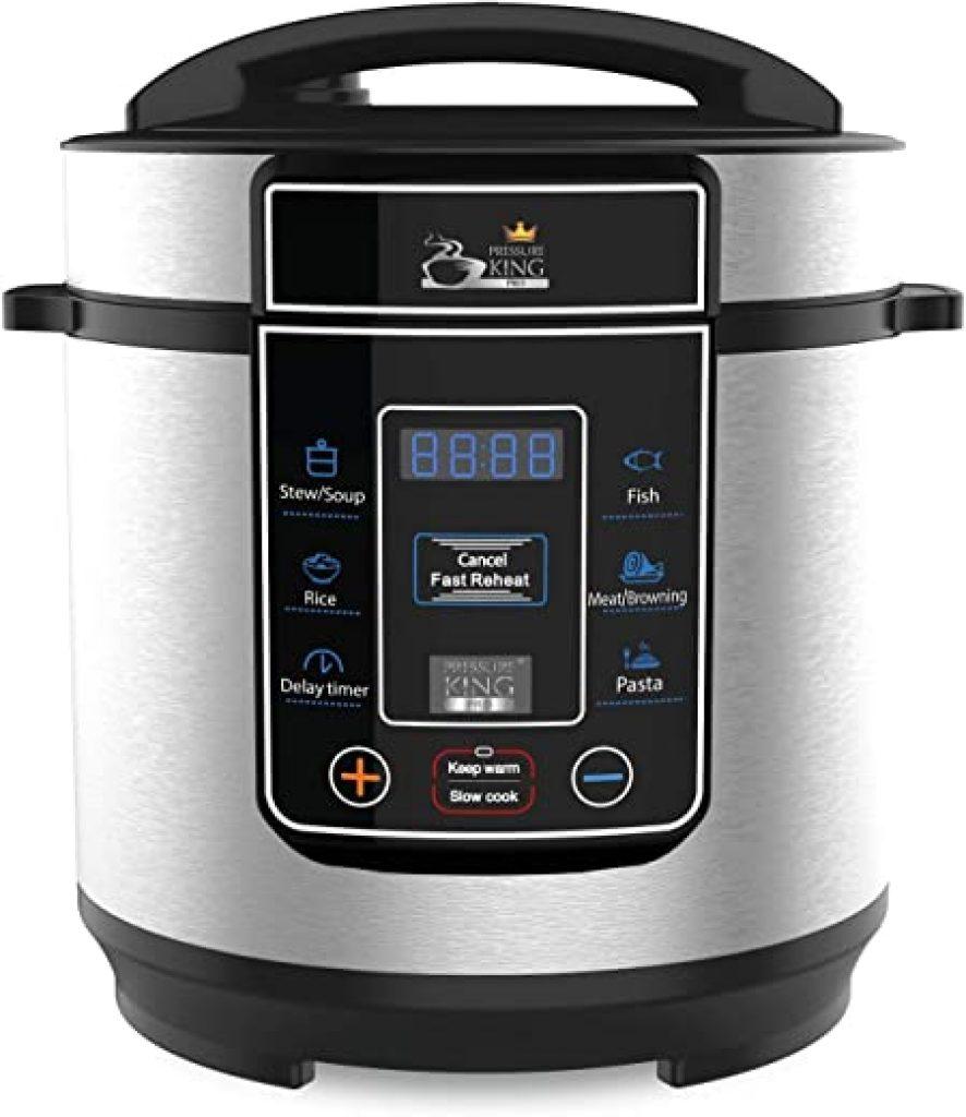 Drew & Cole Pressure King Pro Electric Pressure Cooker 8-in-1 Multi ...